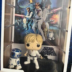 Funko | Toys | Funko Pop Movie Posters Star Wars 2 Luke Skywalker With ...